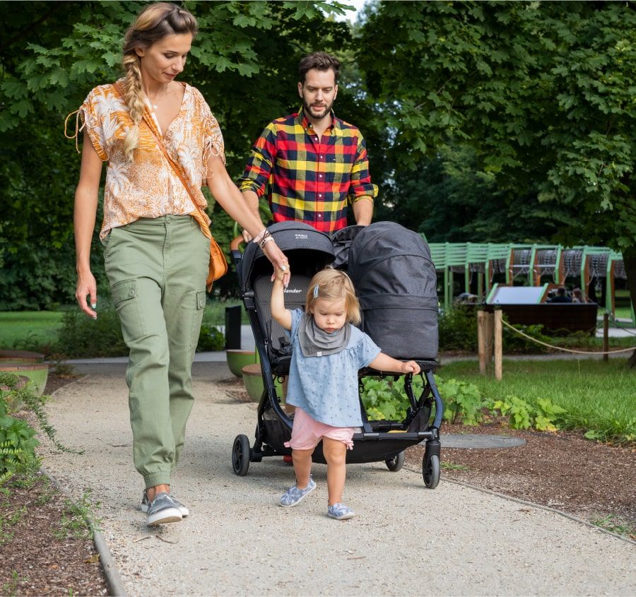 X-lander X-Double Wózek Bliźniaczy / Rok po roku w opcji z gondolą ...
